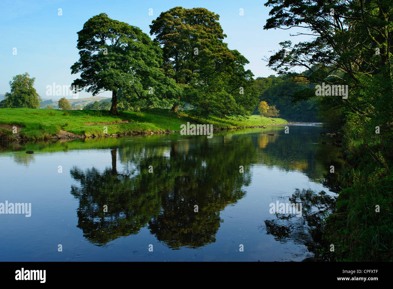 Whitewell and river hodder hi-res stock photography and images - Alamy
