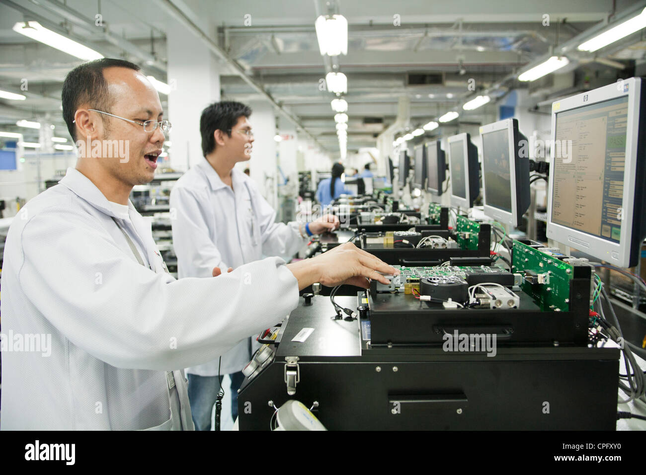 Apple Computer Assembly Line