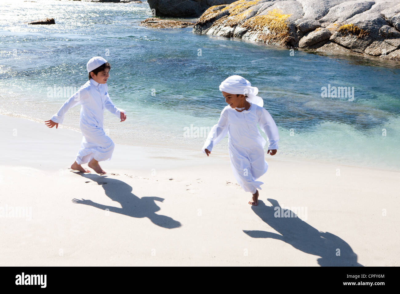Arab children playing hi-res stock photography and images - Alamy
