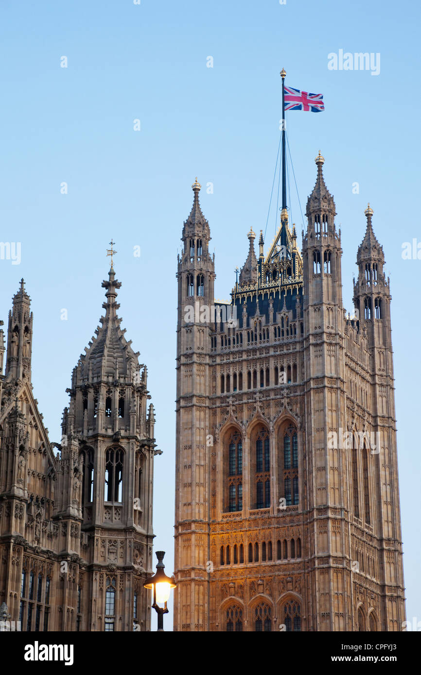 England, London, Palace of Westminster, Victoria Tower Stock Photo - Alamy