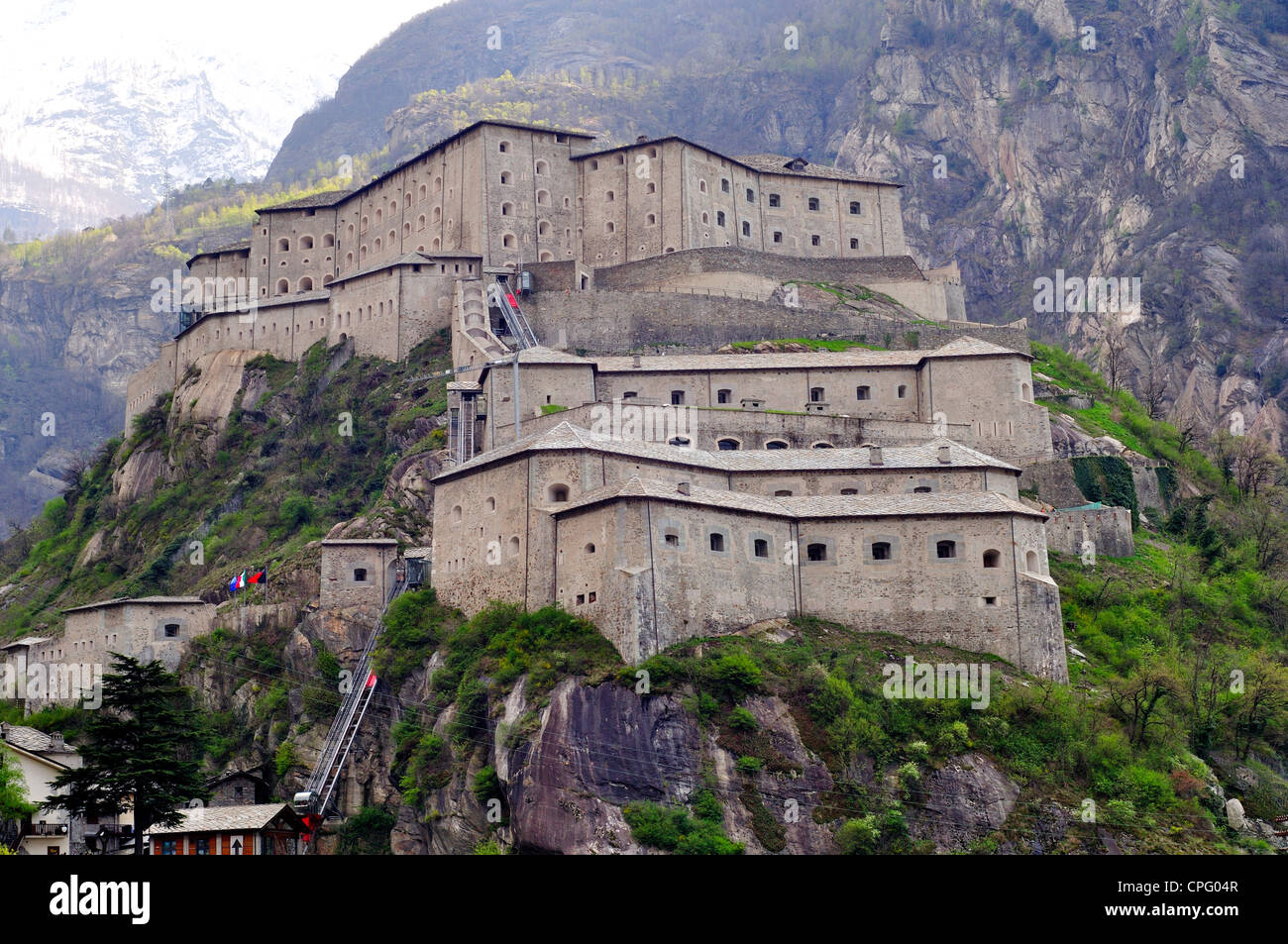 Aosta valley castles hi-res stock photography and images - Alamy