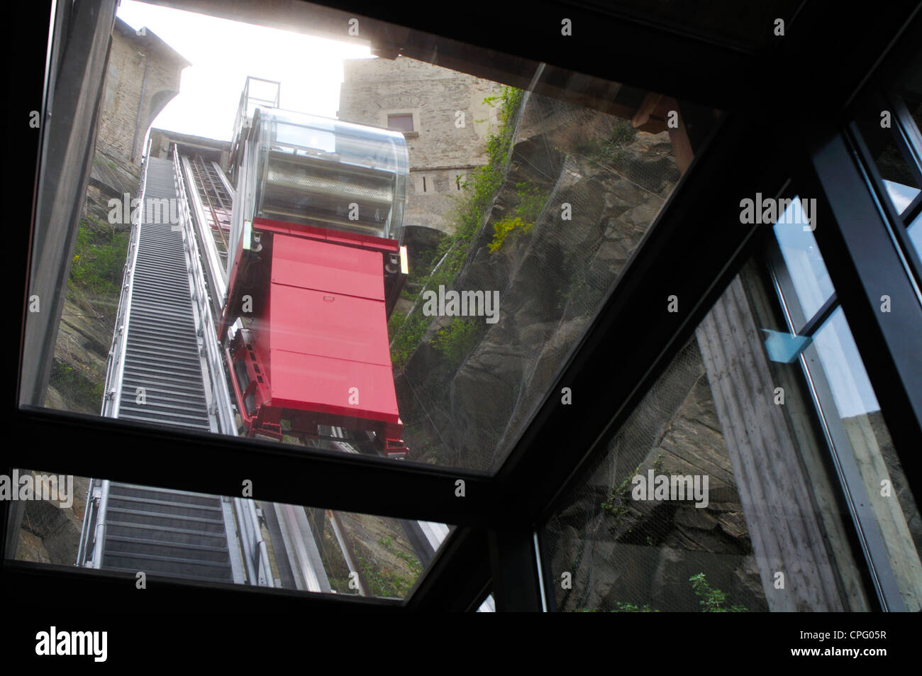 Inclined elevator hi-res stock photography and images - Alamy