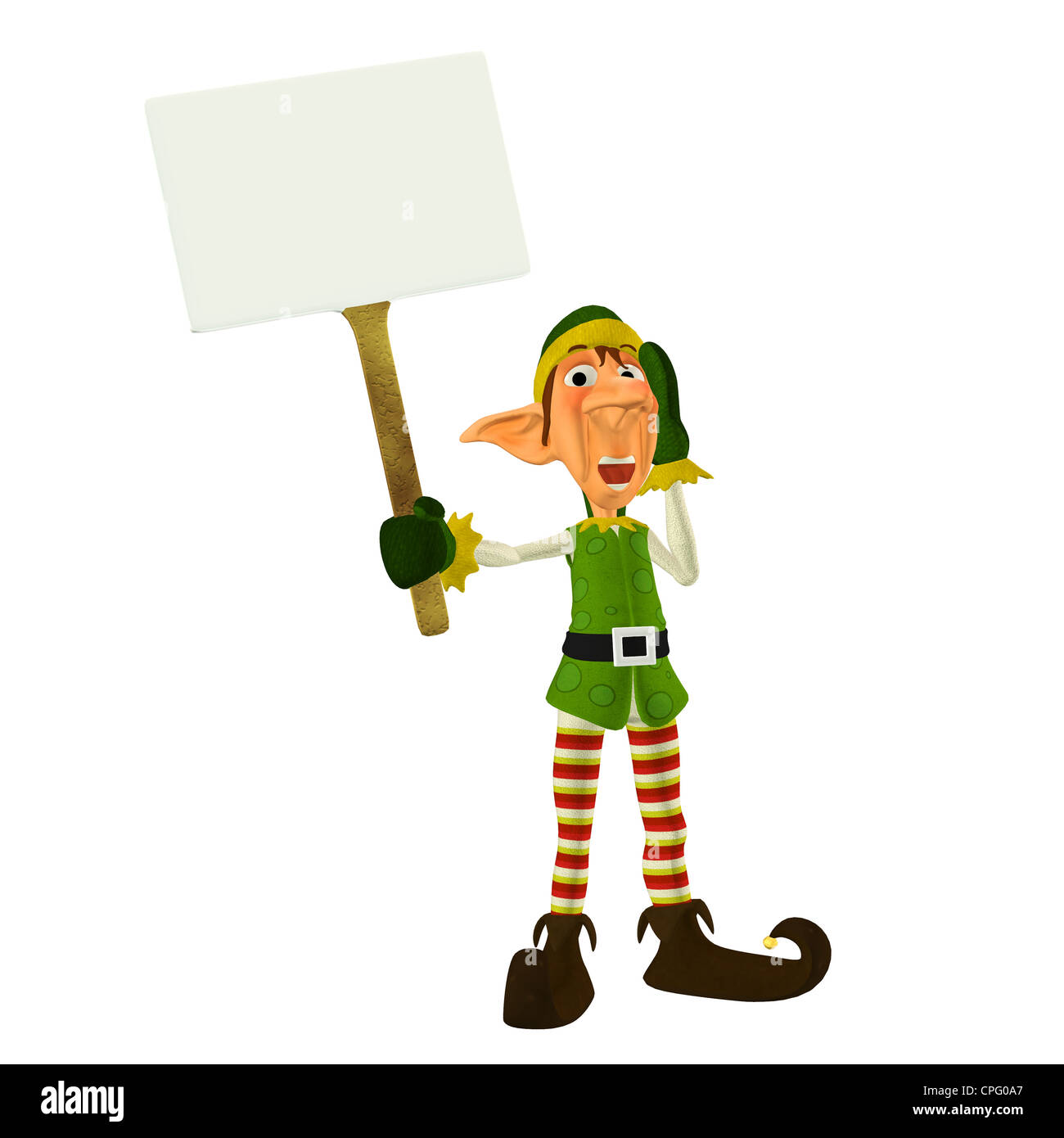 Cartoon elf hi-res stock photography and images - Alamy