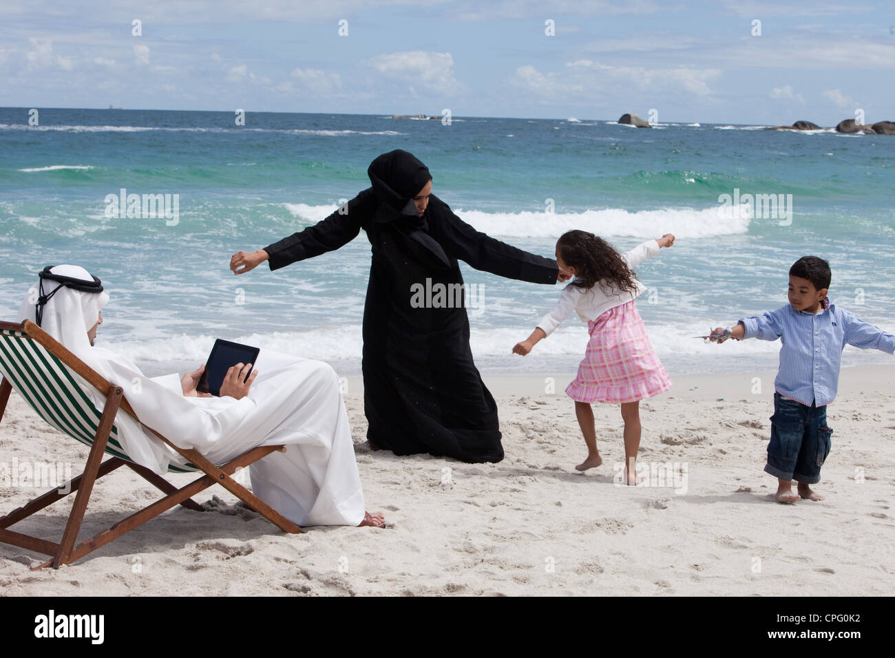 Middle eastern children tablet hi-res stock photography and images - Alamy