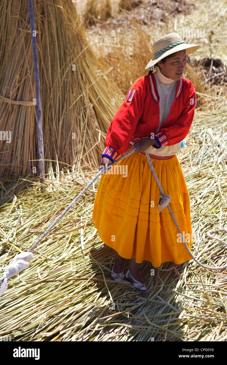 Peru aymara puno aymara girl hi-res stock photography and images - Alamy