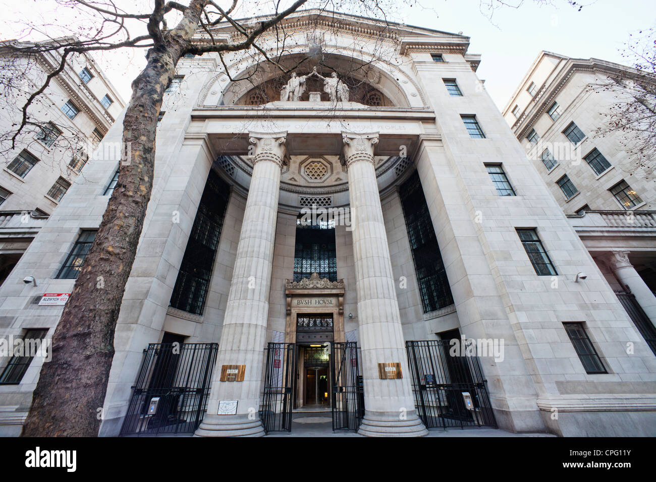 England, London, Aldwych, Bush House Stock Photo - Alamy