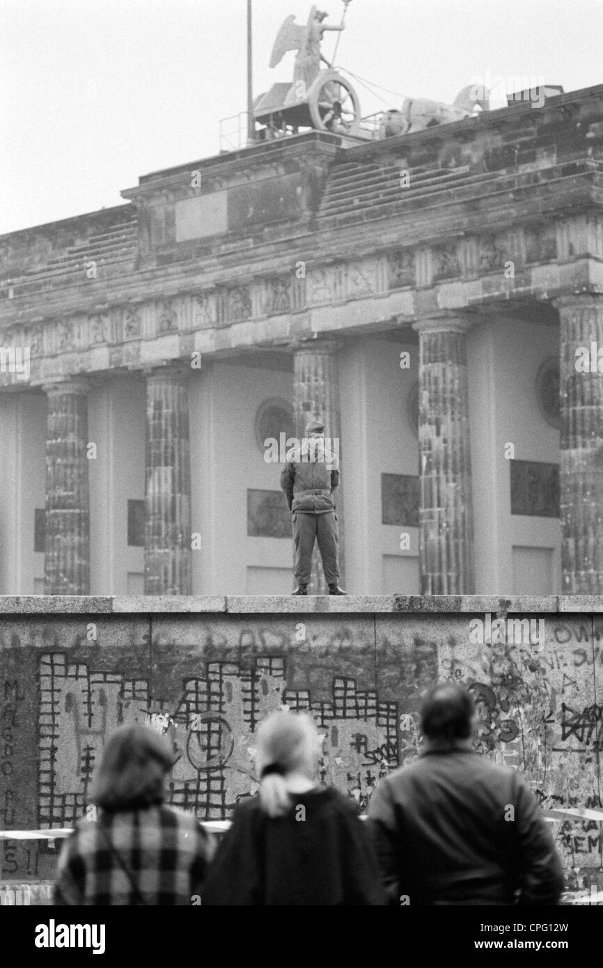 Open Gates Of Berlin Wall
