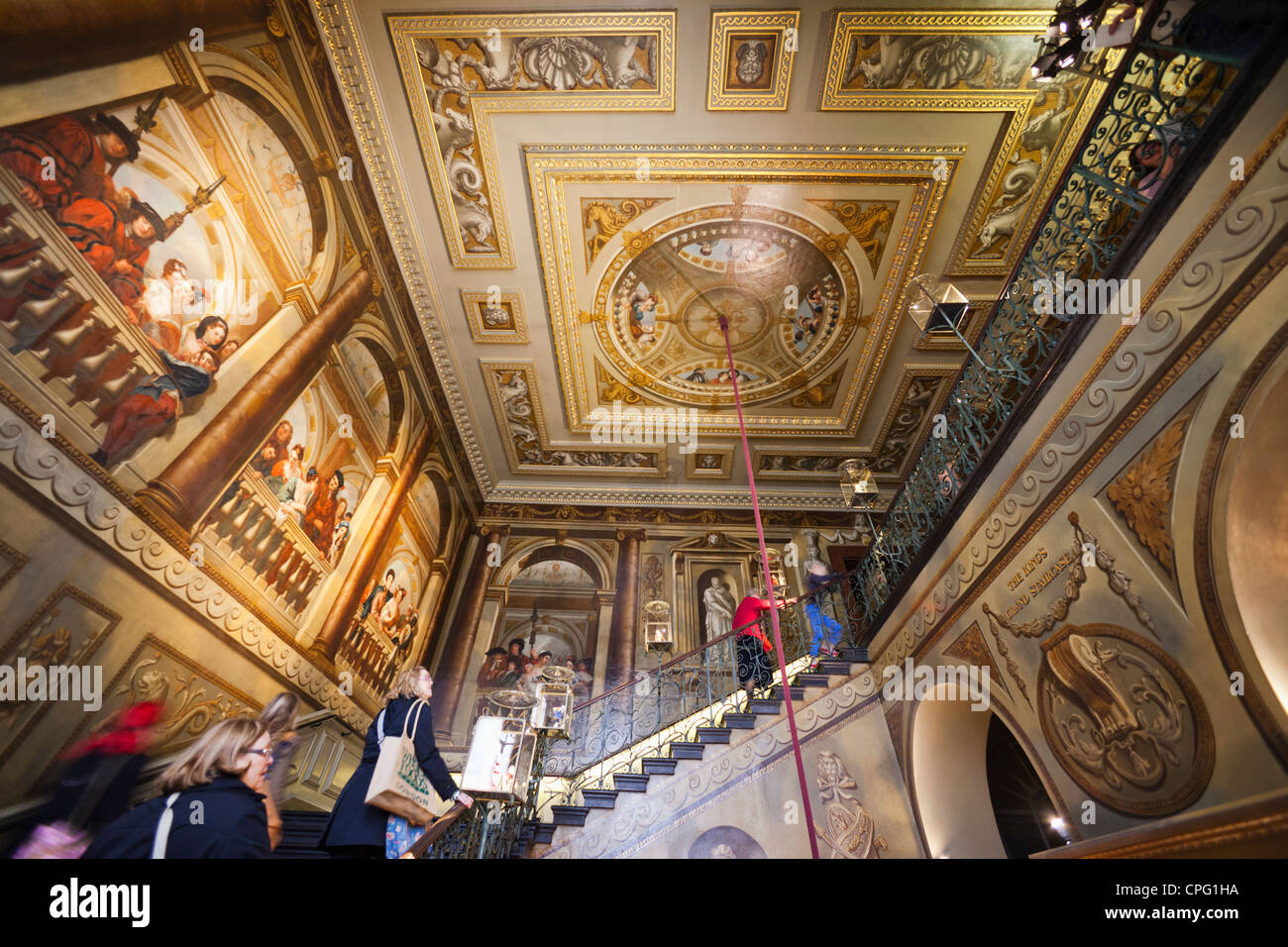 The king's staircase kensington palace hi-res stock photography and ...