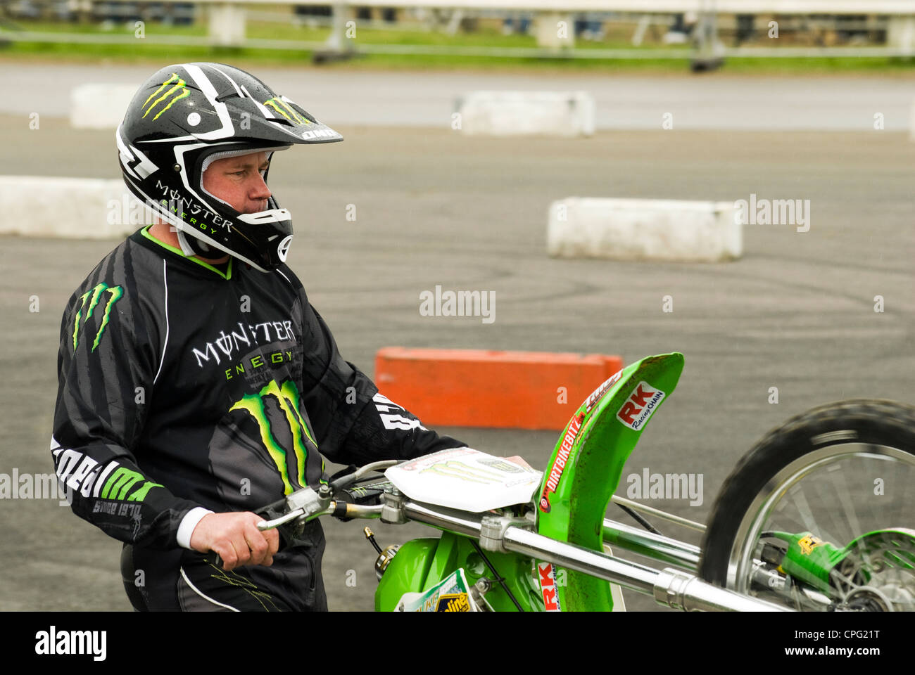 Motorbike stunt show hi-res stock photography and images - Alamy