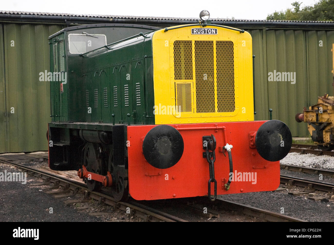 Ruston diesel shunter Stock Photo - Alamy
