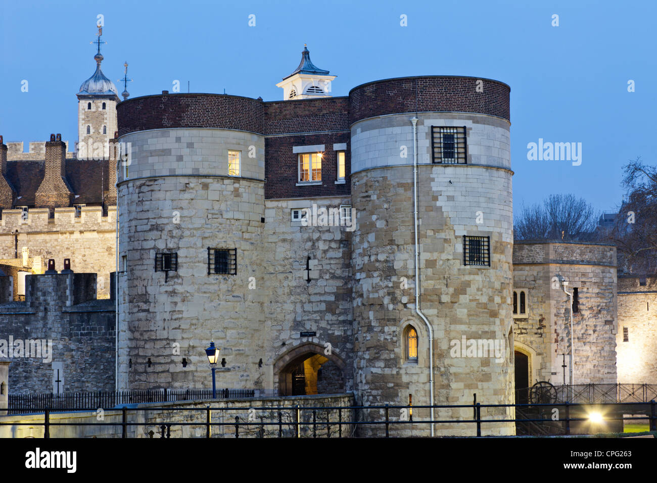 England, London, Tower of London, Byward Tower Stock Photo - Alamy