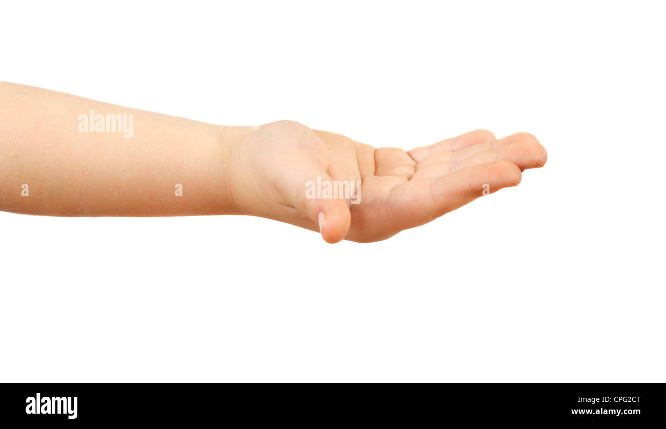 Hand of the child Stock Photo - Alamy
