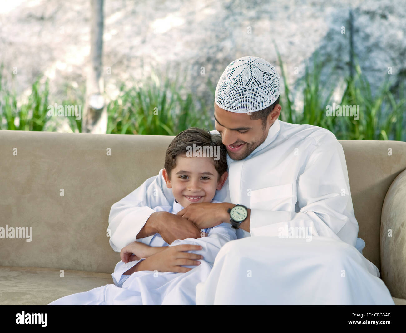 Qatari boy portrait hi-res stock photography and images - Alamy