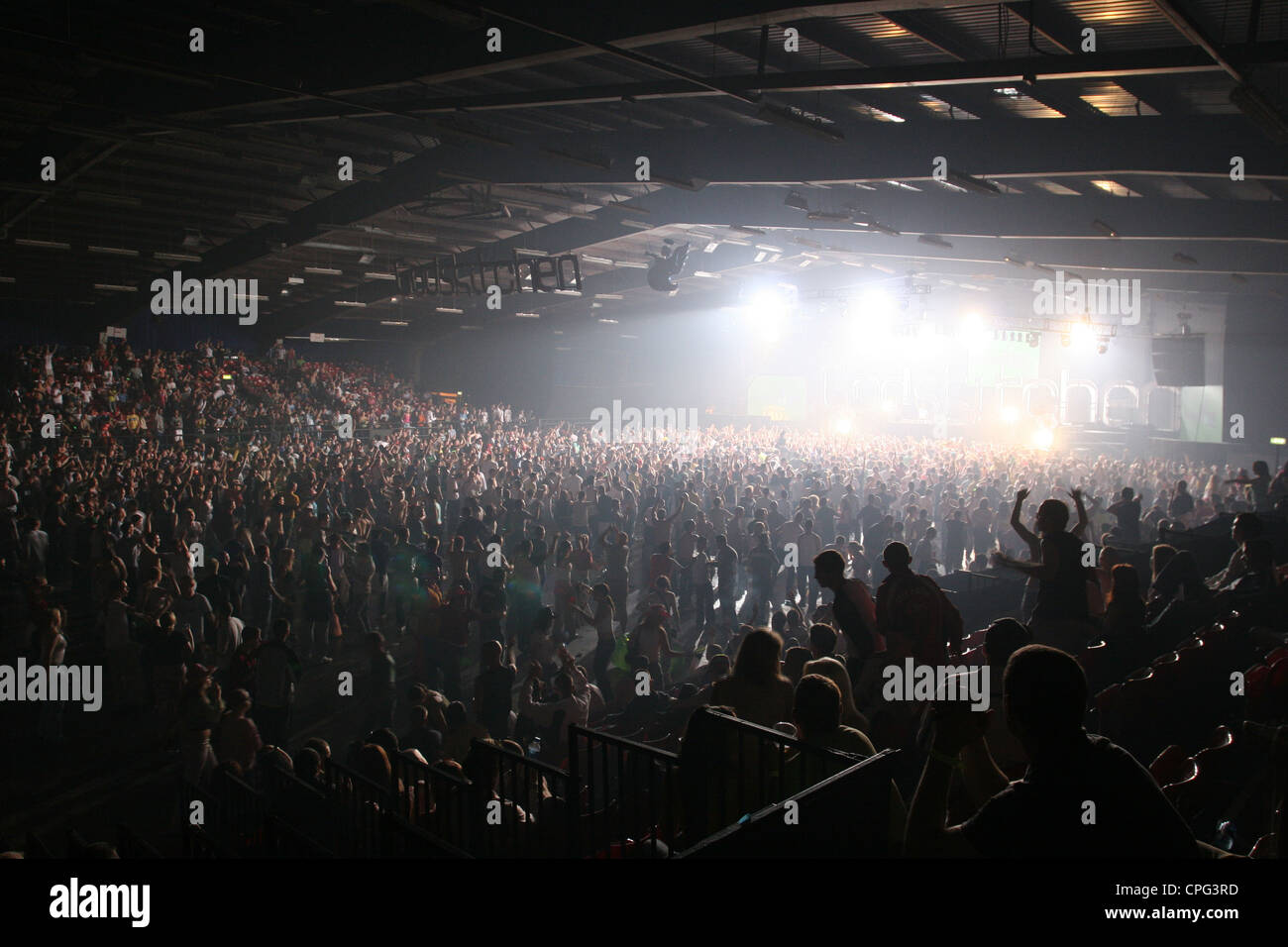 Huge crowd at the Global Gathering Ireland 2005 at Green Glens Arena ...