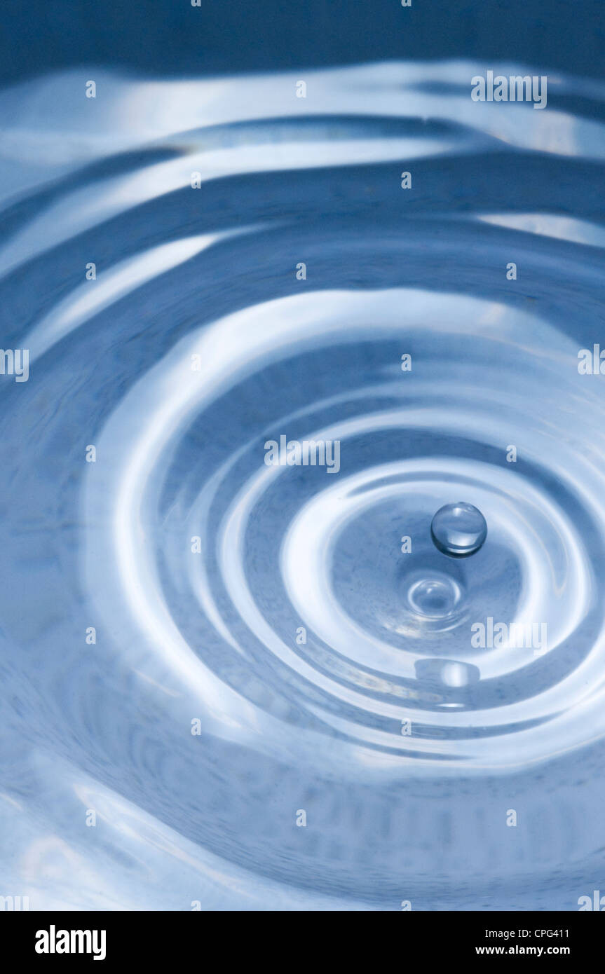 Water Ripple, Water Drop Stock Photo - Alamy