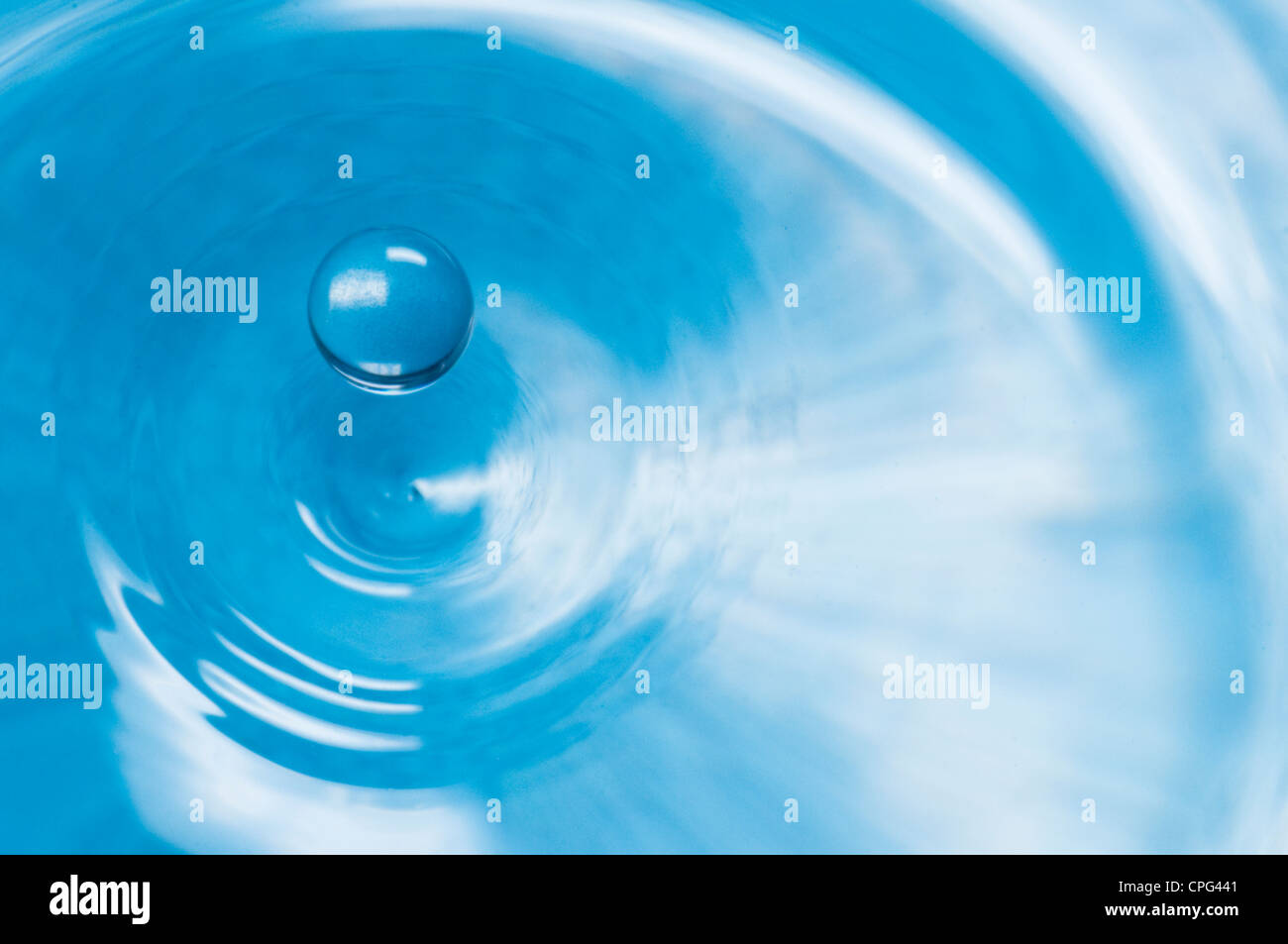 Water Ripple, Water Drop Stock Photo - Alamy