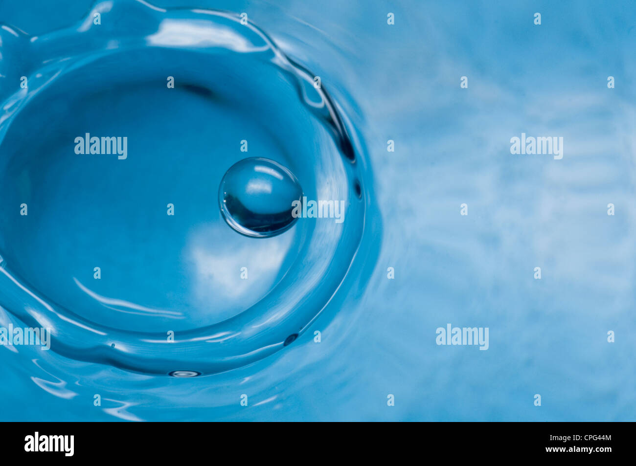 Water Ripple, Water Drop Stock Photo - Alamy