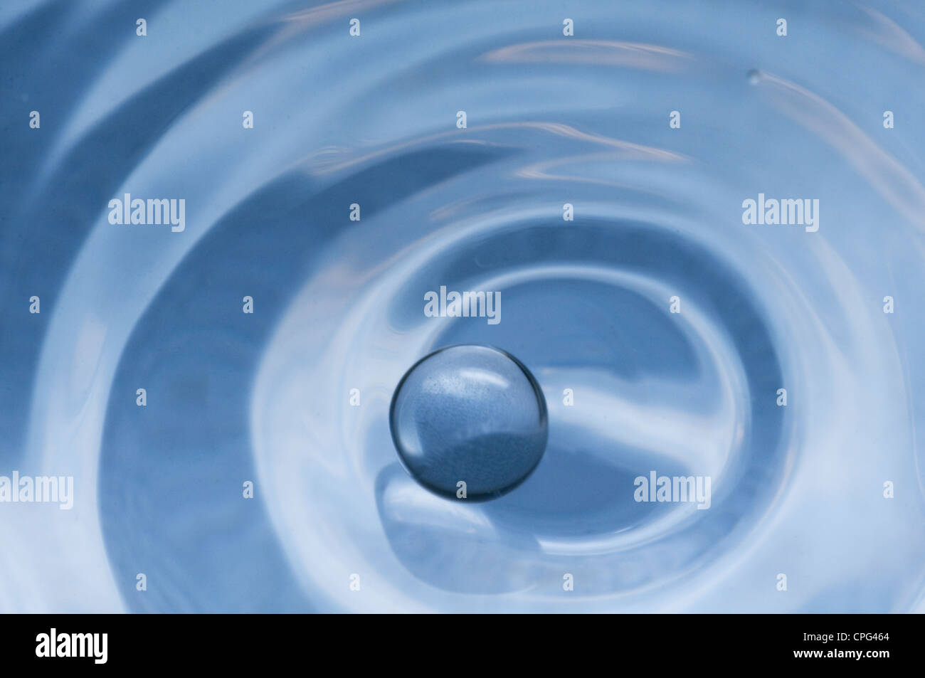 Water Ripple, Water Drop Stock Photo - Alamy