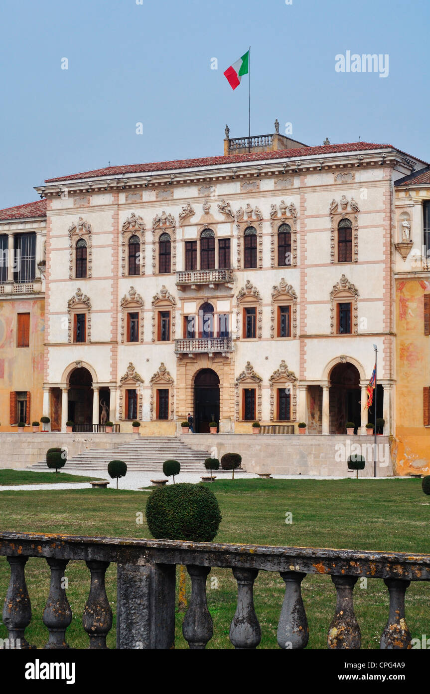 Italy, Veneto, Piazzola sul Brenta, Villa Contarini by Andrea Palladio ...