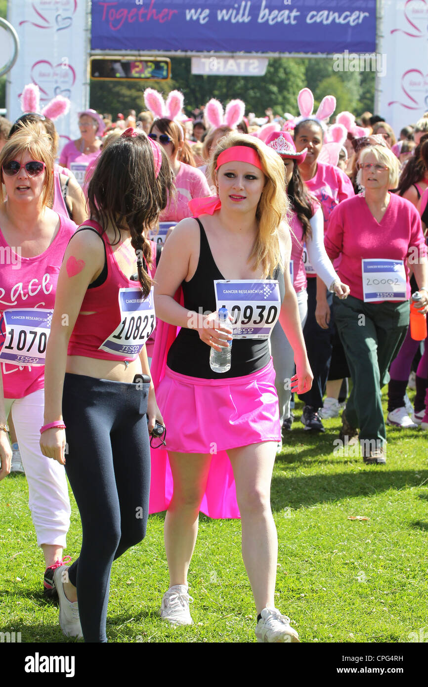 Cancer Research UK Race for Life 2011 Stock Photo - Alamy