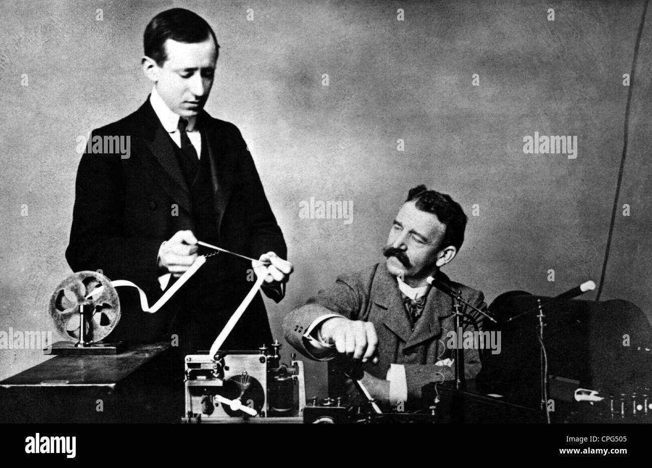 Marconi, Guglielmo, 25.4.1874 - 20.7.1937, Italian engineer and ...