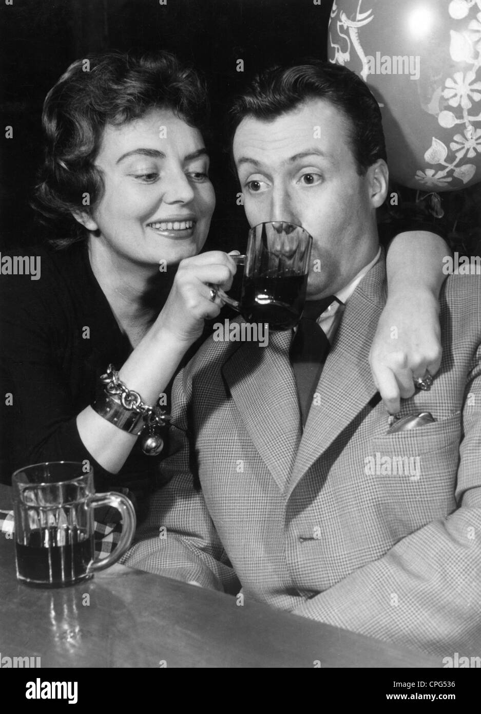 Peter alexander and his wife hilde hi-res stock photography and images ...