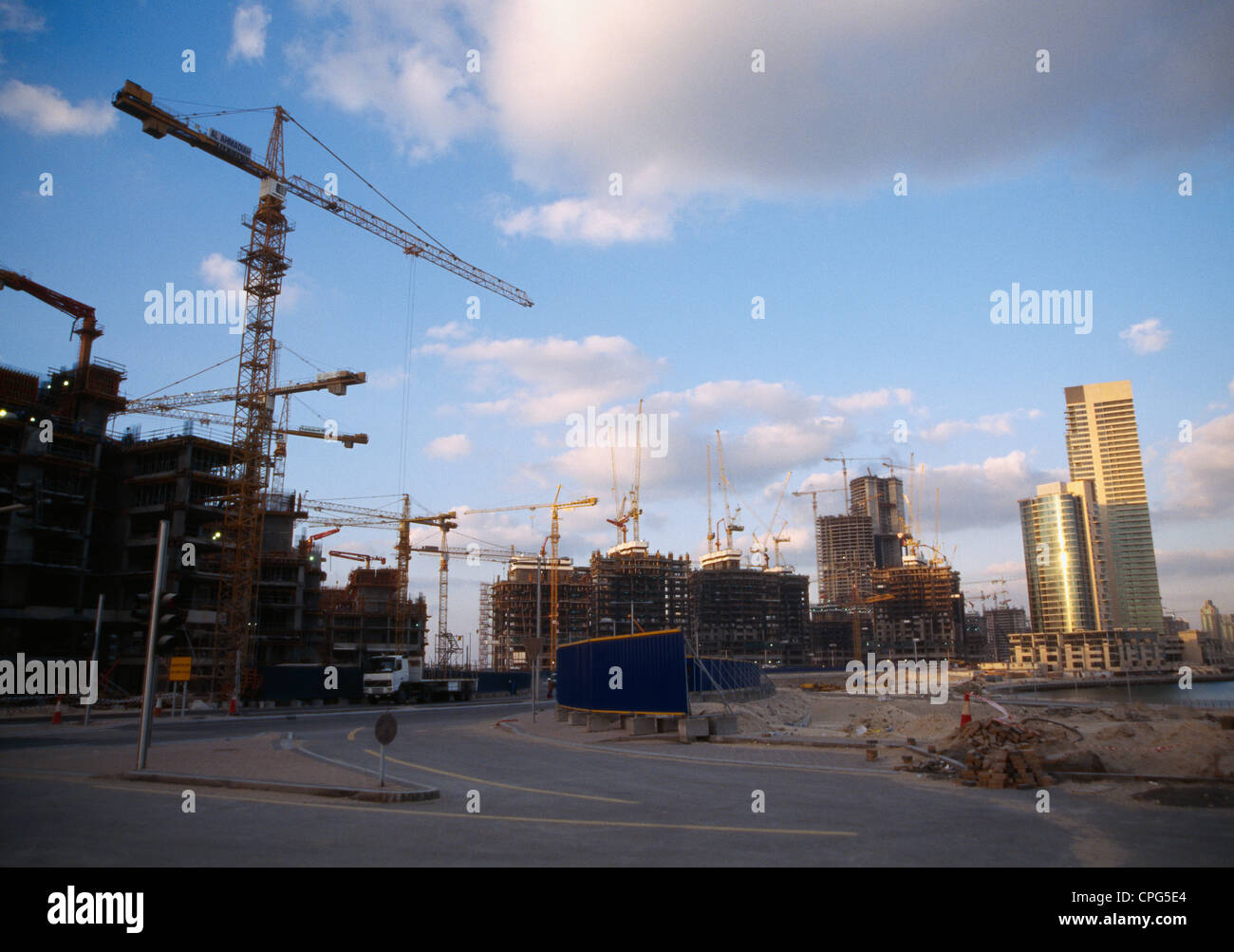 Surface Level of the Construction Site Stock Photo - Alamy
