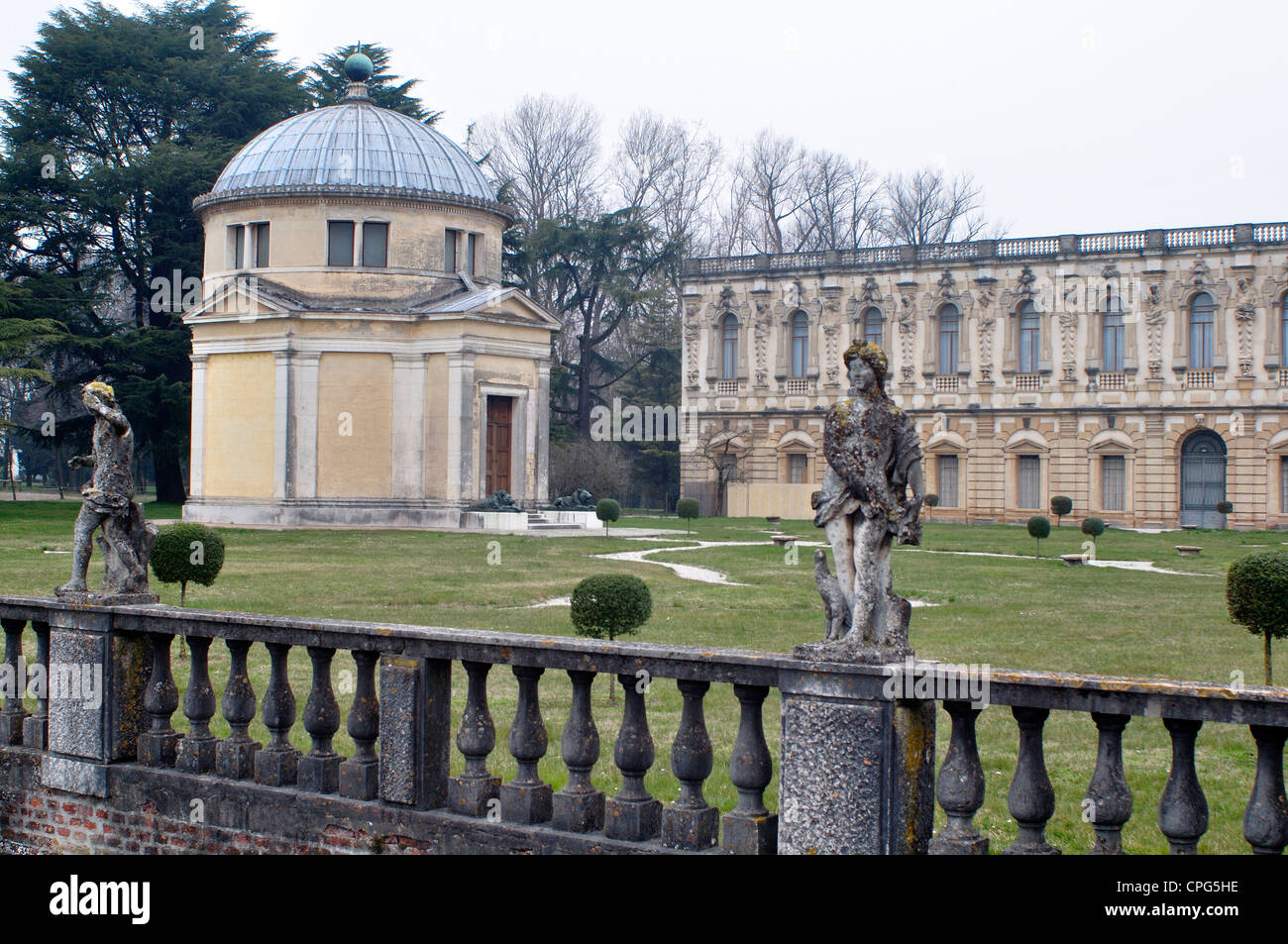 Italy, Veneto, Piazzola sul Brenta, Villa Contarini by Andrea Palladio ...