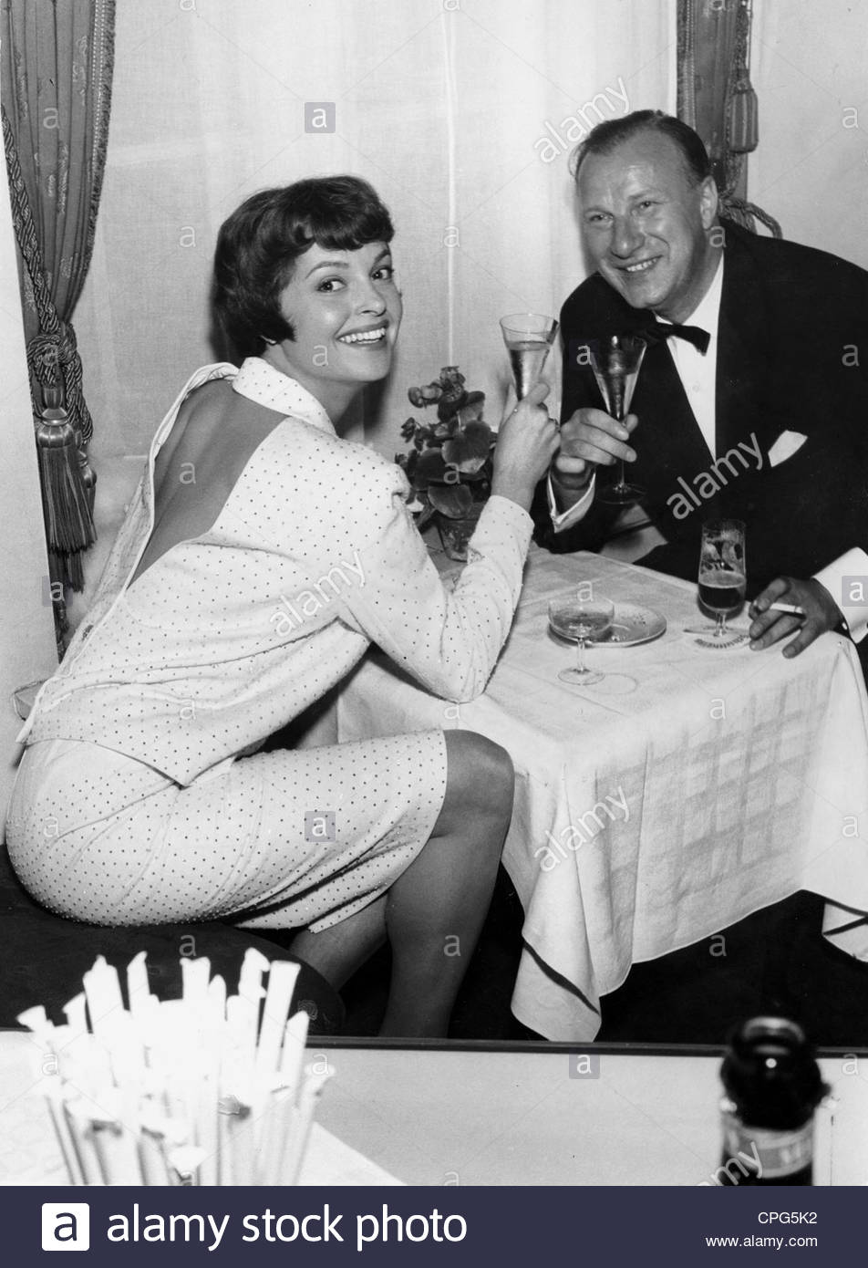 With Nadja Tiller Black and White Stock Photos & Images - Alamy