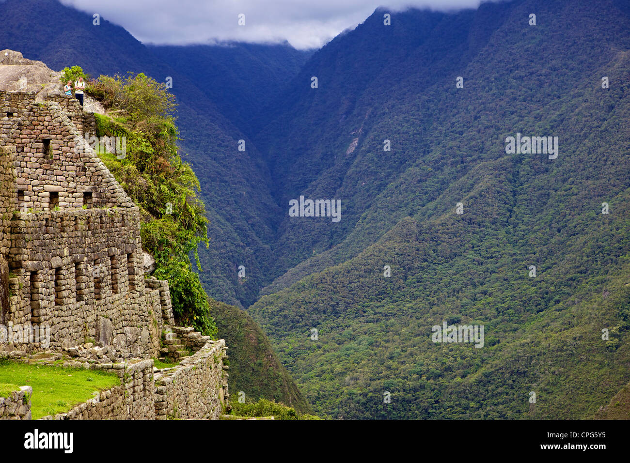 Ruins of Inca city, Machu Picchu, UNESCO World Heritage Site, Urubamba ...