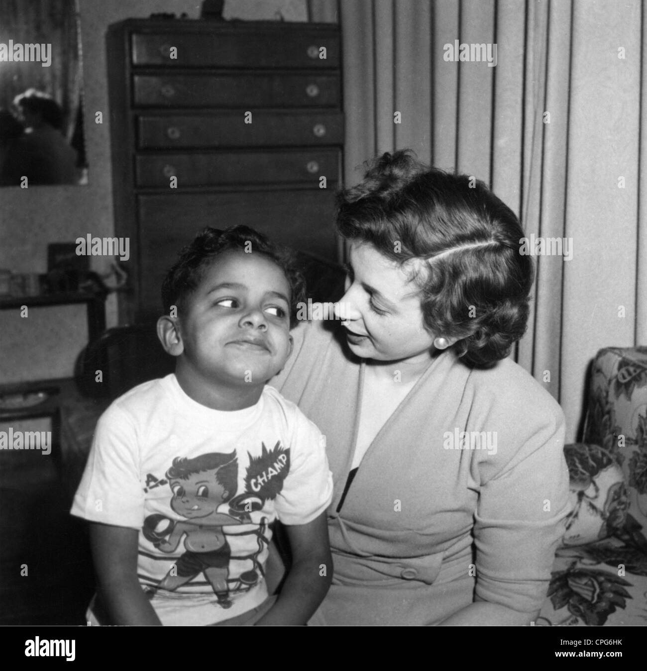 Johnny with his mother hi-res stock photography and images - Alamy