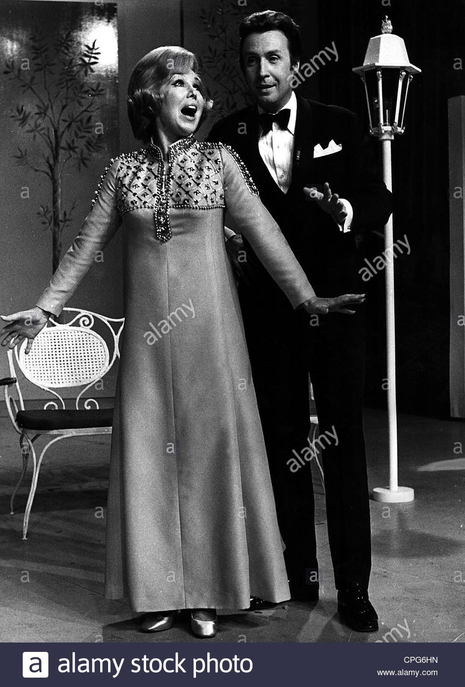 With The German Singer Anneliese Rothenberger High Resolution Stock ...