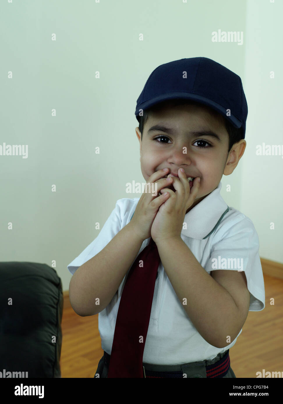 boy wearing uniform Stock Photo - Alamy