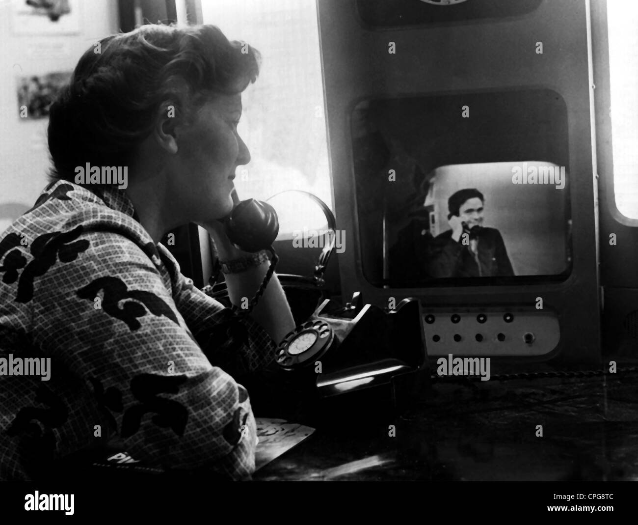 broadcast, television, early visual telephone, 1960s, , Additional ...