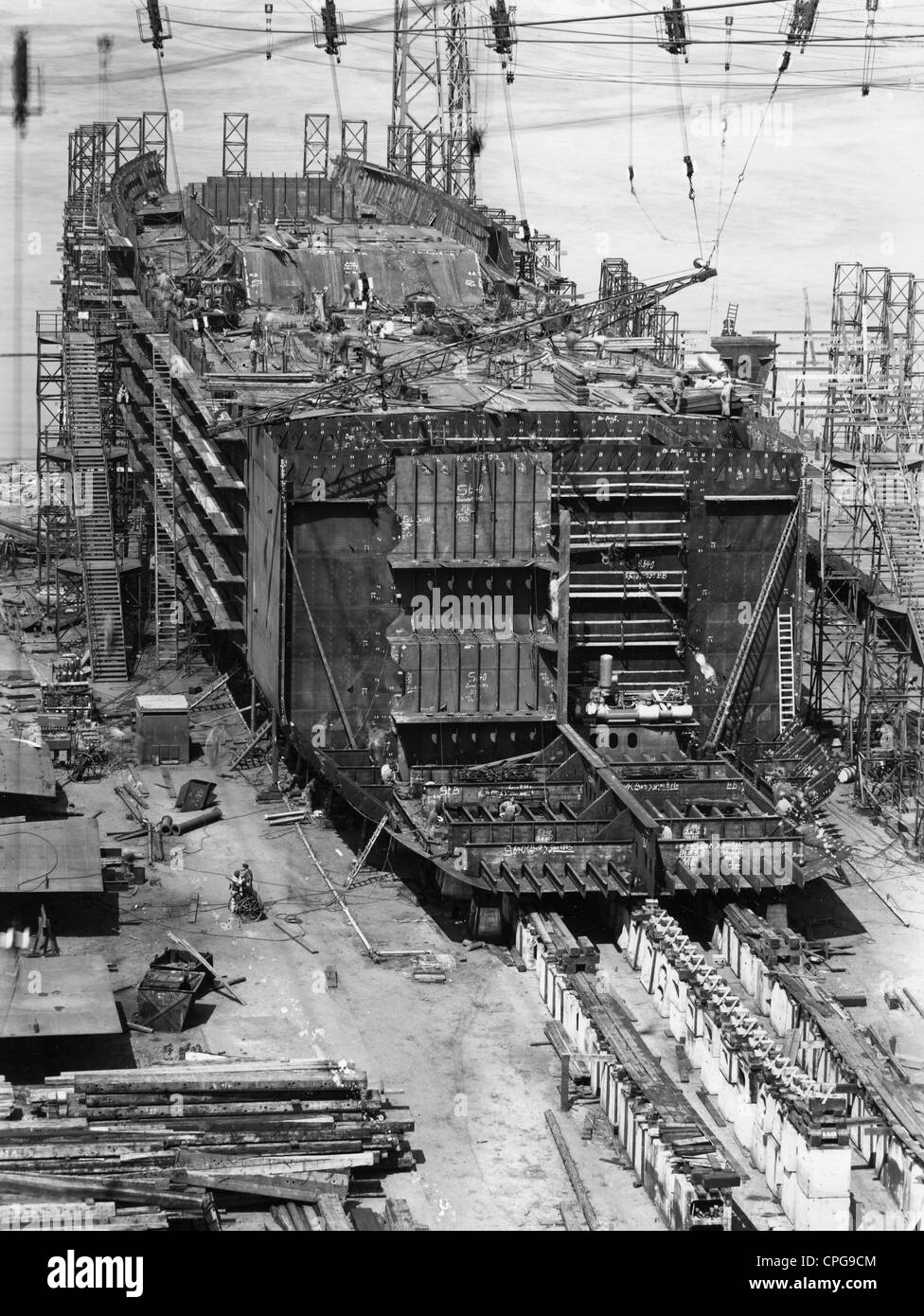 20th century shipbuilding hi-res stock photography and images - Alamy