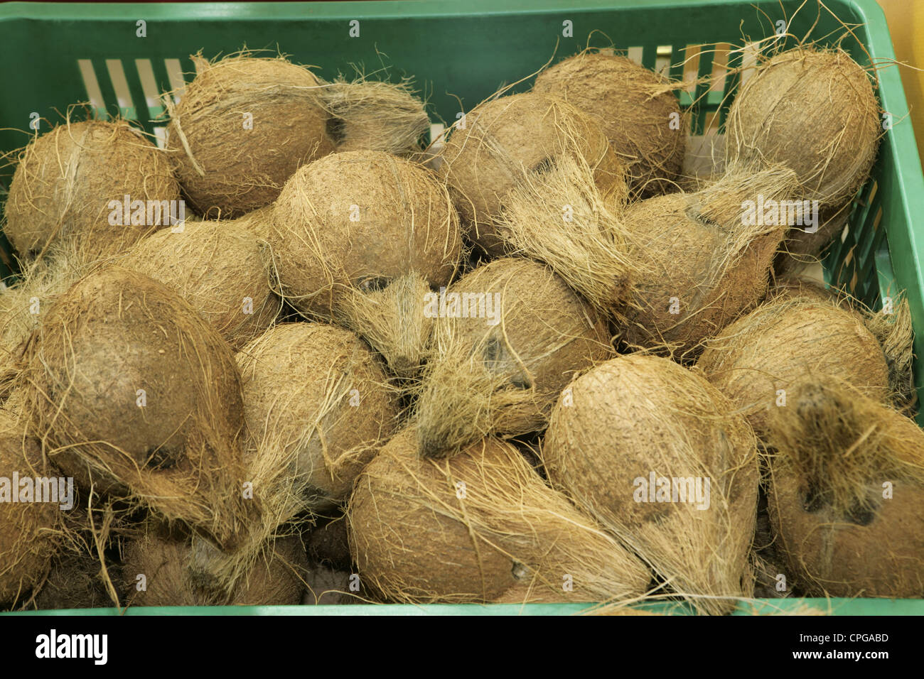 Coconuts boxes hi-res stock photography and images - Alamy