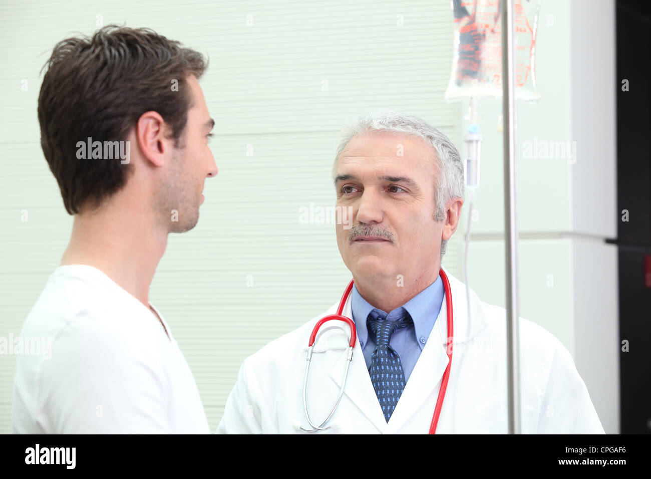 At the doctor's office Stock Photo - Alamy