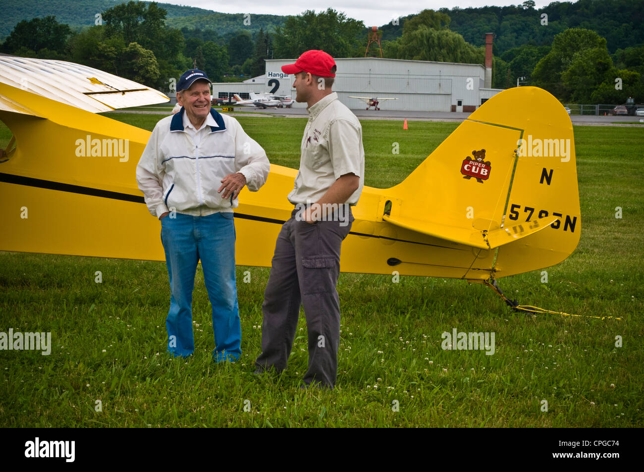 Sentimental Journey Fly-In at Lockhaven, PA. Piper memorial airport ...