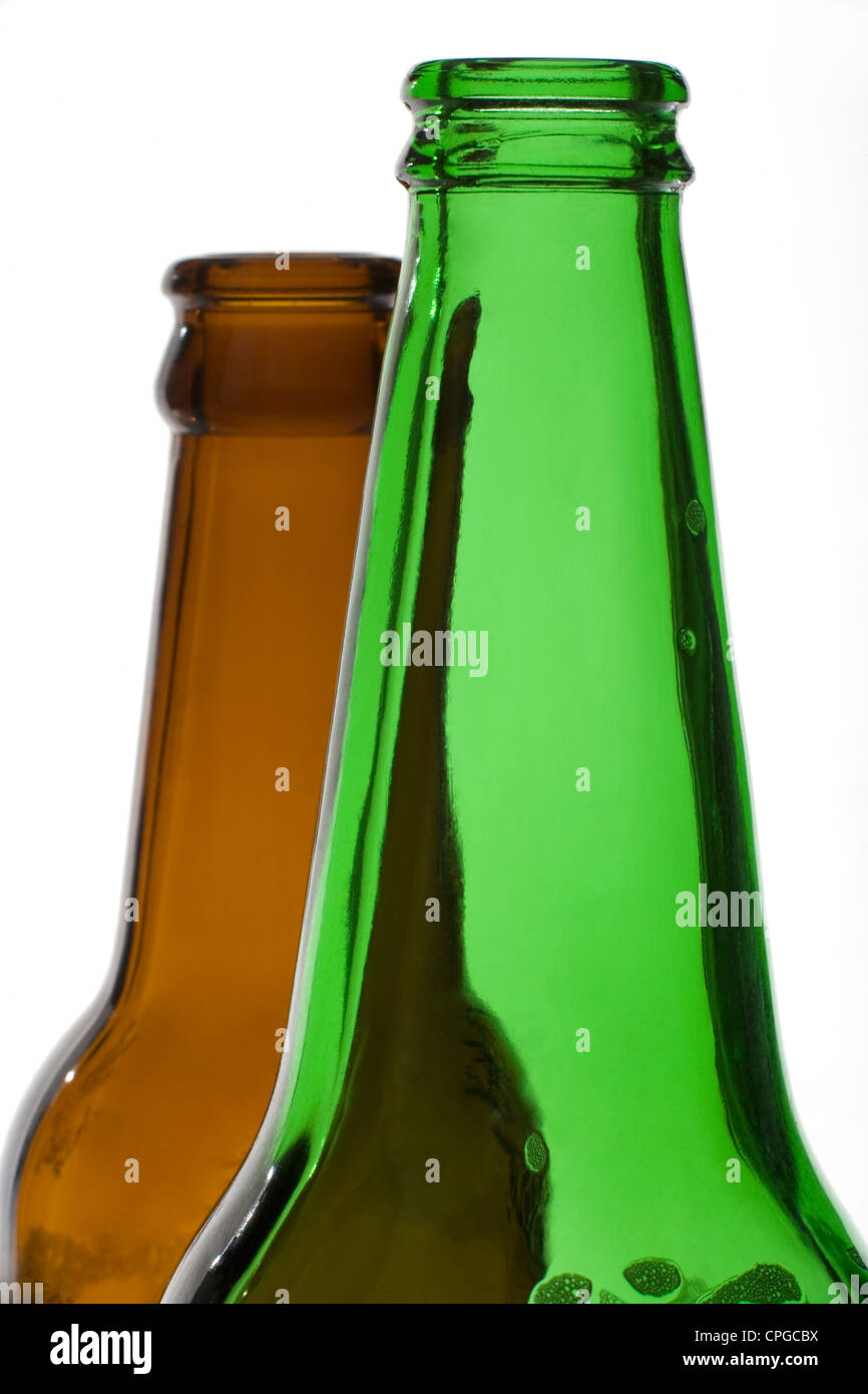 Empty transparent glass bottles hi-res stock photography and images - Alamy