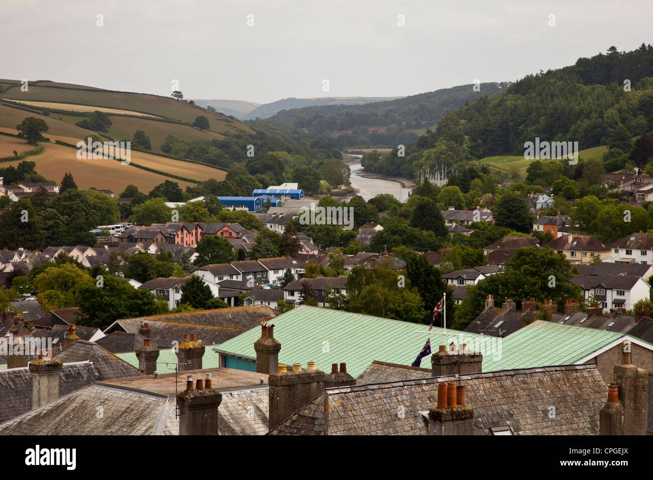 Totnes castle hi-res stock photography and images - Alamy
