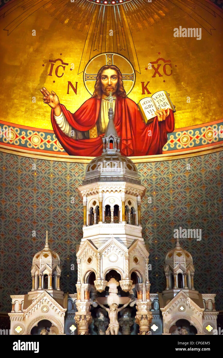 Christ the Pantocrator Interior Saint Peter Paul Catholic Church San ...