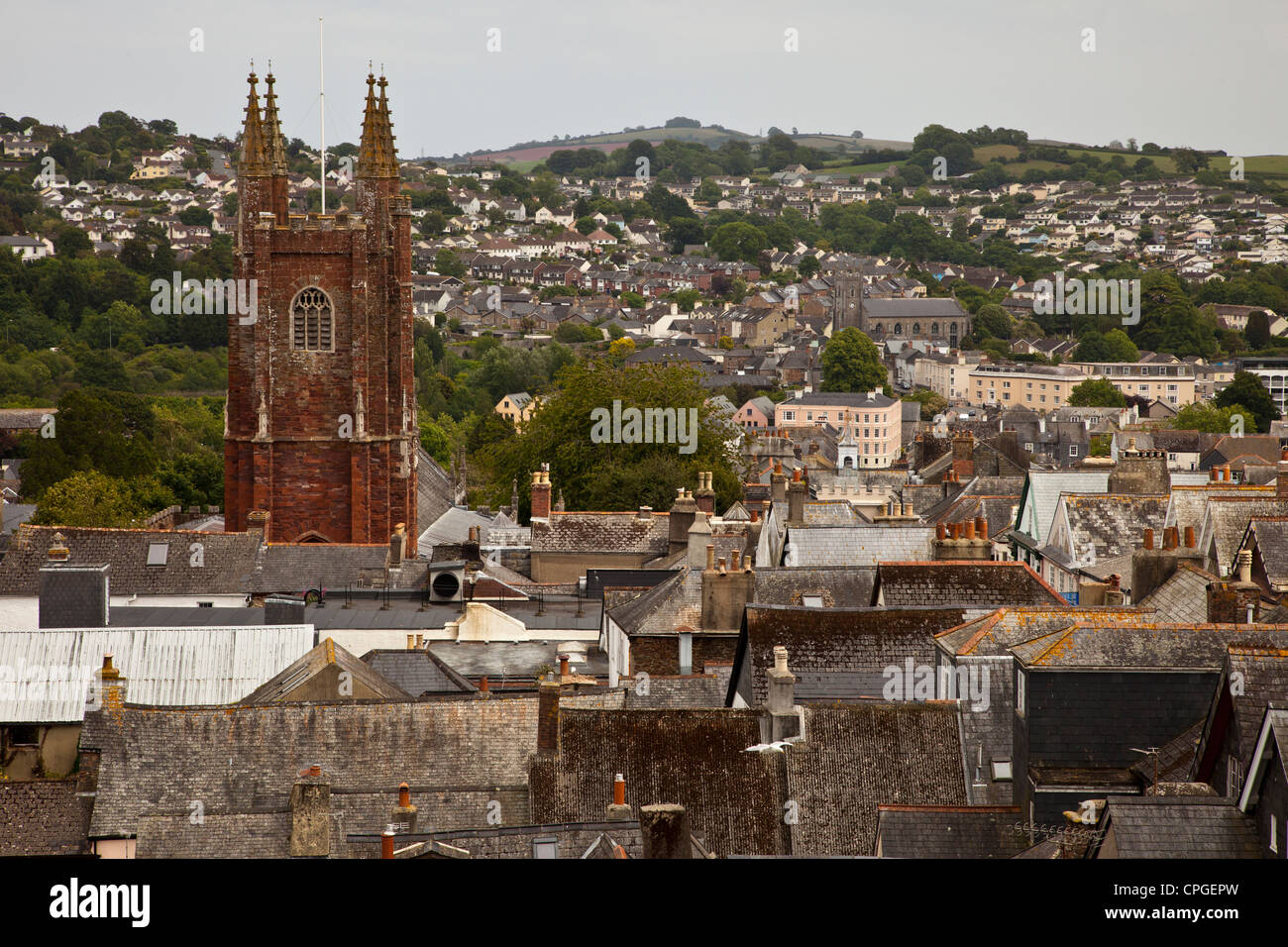 Totnes castle hi-res stock photography and images - Alamy