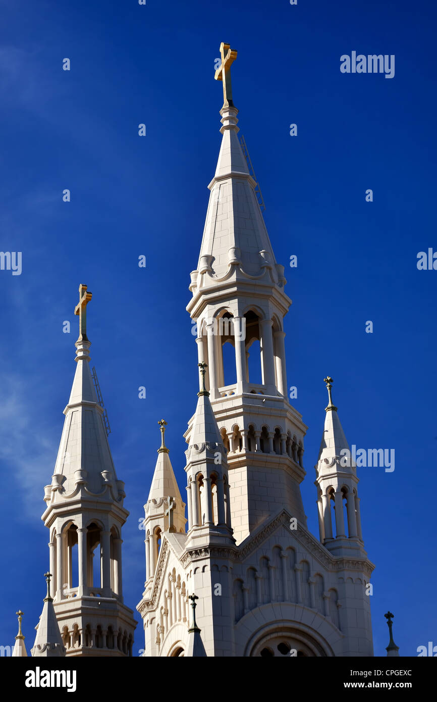 Saint Peter and Paul Catholic Church Steeples San Francisco California ...
