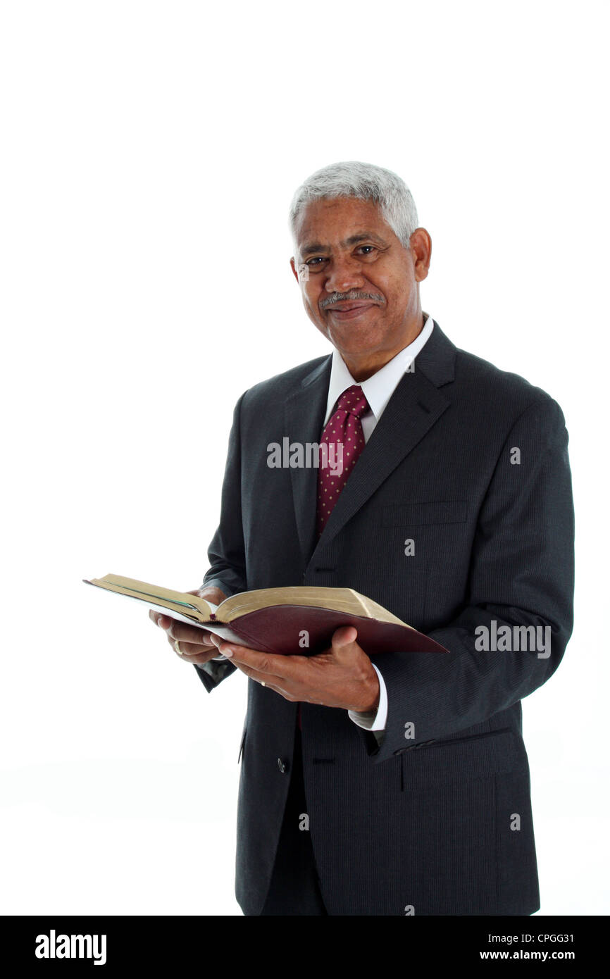 Minority pastor set on a white background Stock Photo - Alamy