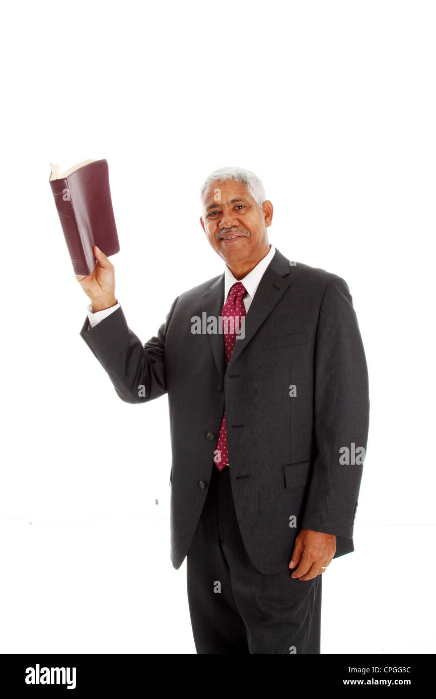 Minority pastor set on a white background Stock Photo - Alamy
