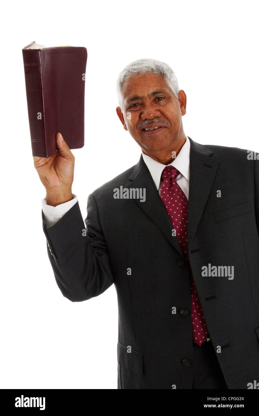 Minority pastor set on a white background Stock Photo - Alamy