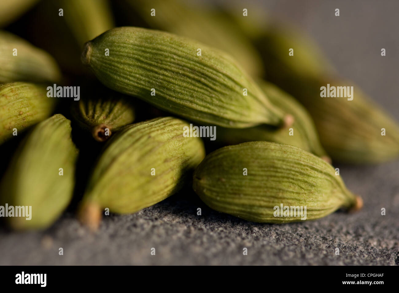 Greena Cardamom Seeds Stock Photo - Alamy