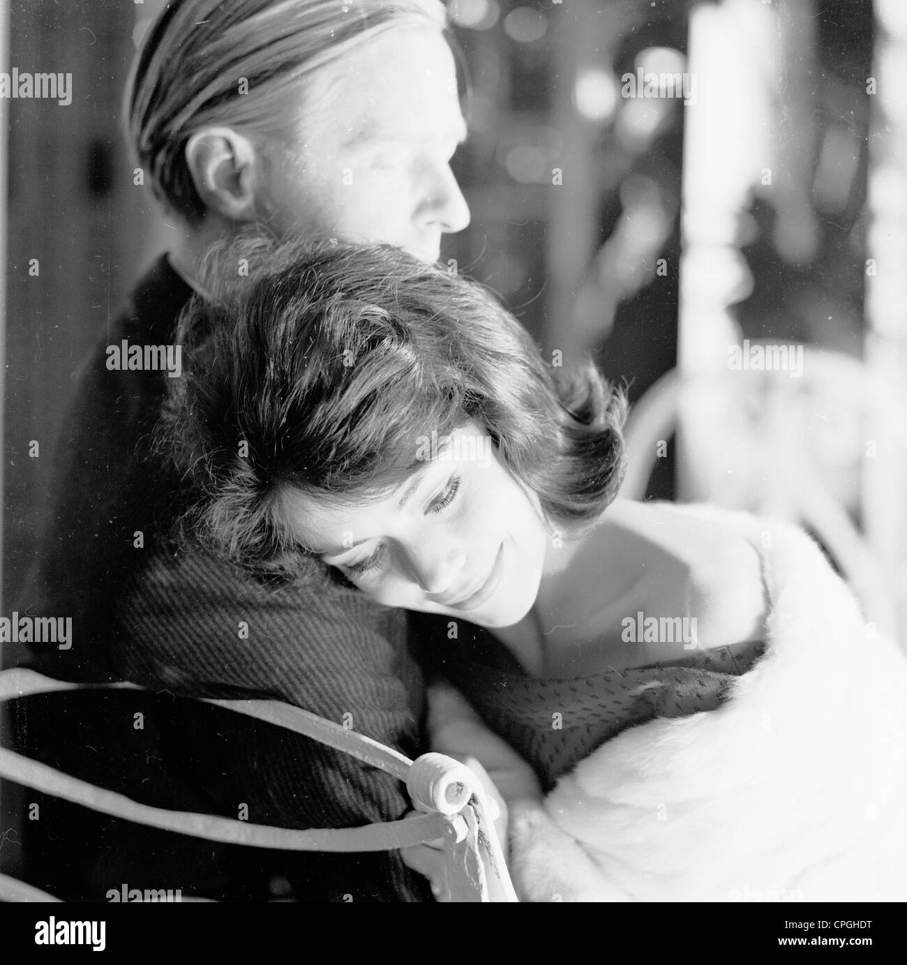 Female couple close happy content romance together mackintoshs hi-res ...