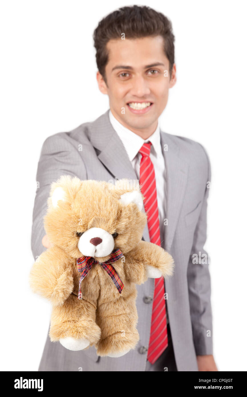 Young hispanic business man heart hi-res stock photography and images ...