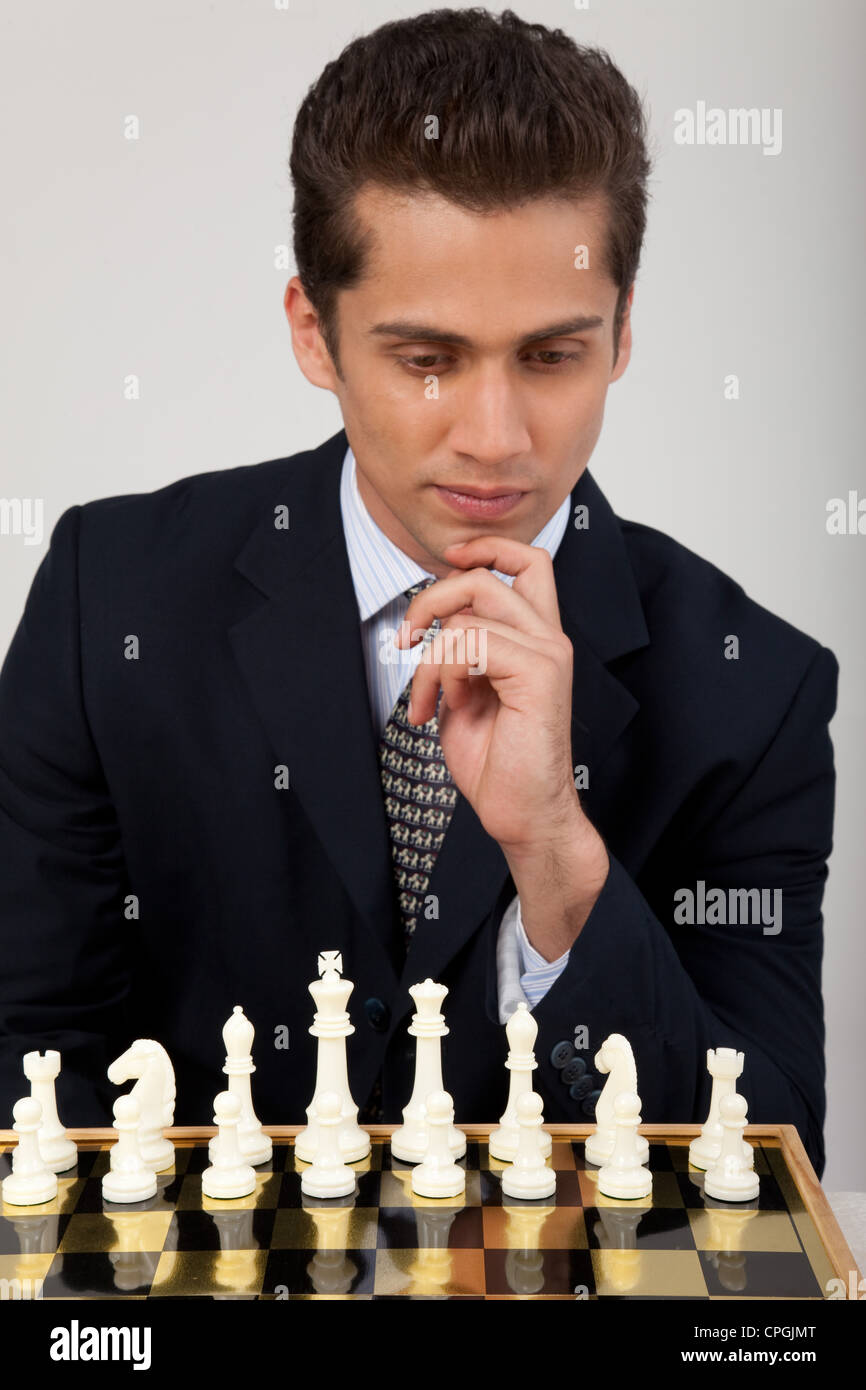 Indian person chess hi-res stock photography and images - Alamy